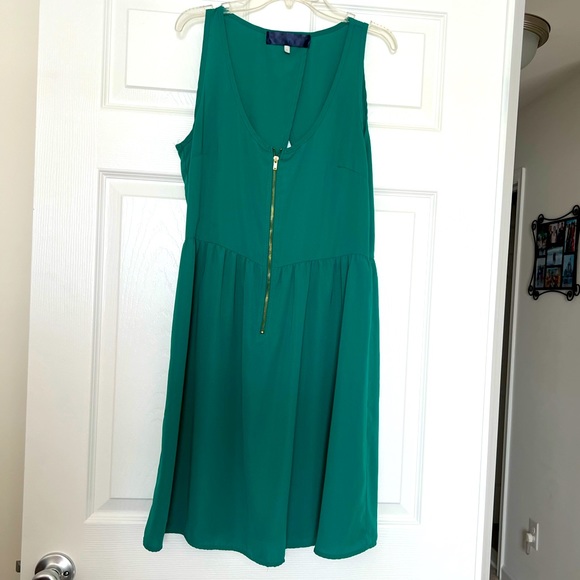 T.J.Maxx | Dresses | Emerald Green Tank Dress Open Back | Poshmark